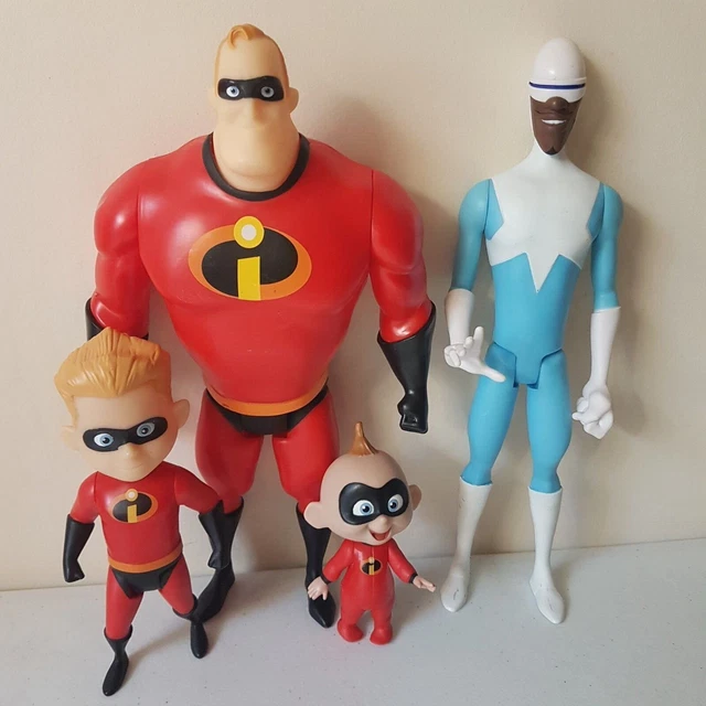 DISNEY PIXAR THE Incredibles Mr Incredible, frozone,dash, baby jak ...