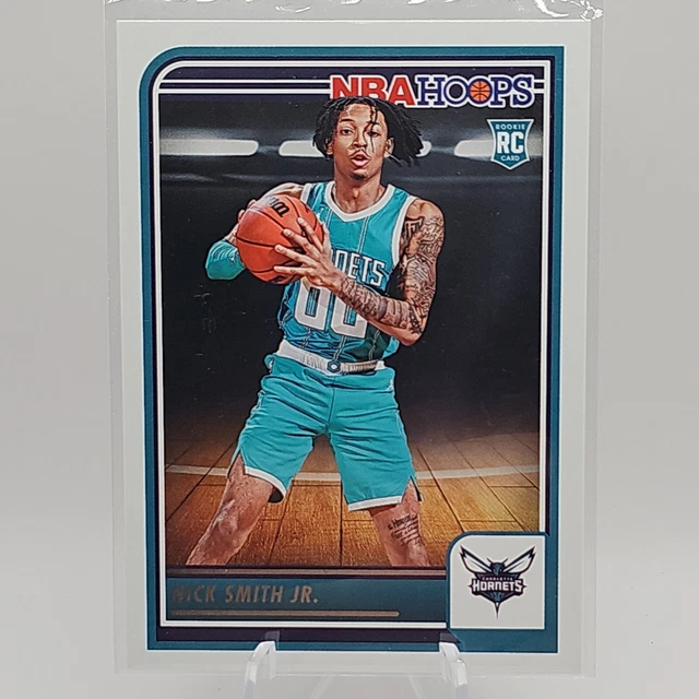 2023-24 PANINI NBA Hoops Nick Smith Jr. Rookie Charlotte Hornets #235 ...
