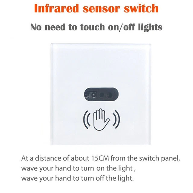 INFRARED HAND SCAN Sensor Switch for Enhanced Convenience 86 Type ...