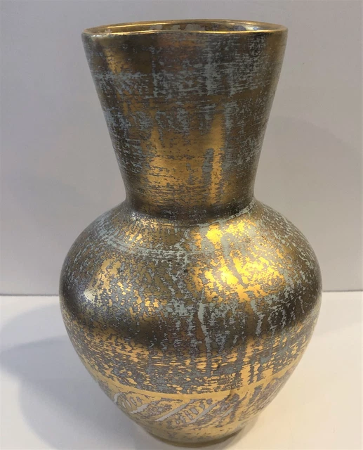 VINTAGE STANGL VASE, Antique Gold #5023 $25.00 - PicClick CA