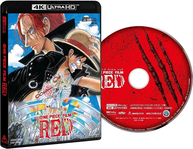 ONE PIECE FILM: Red 4K UHD EUR 34,00 - PicClick FR