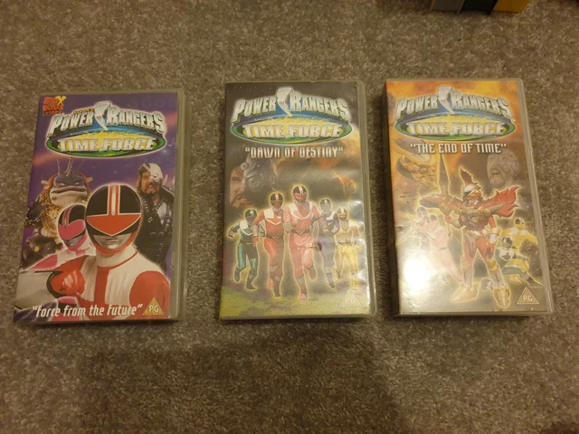 POWER RANGERS TIME Force Vhs Trilogy £8.00 - PicClick UK