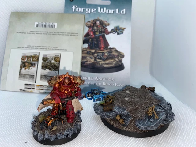 GENUINE FORGEWORLD GABRIEL Angelos 30k Chapter Master Of The Blood ...