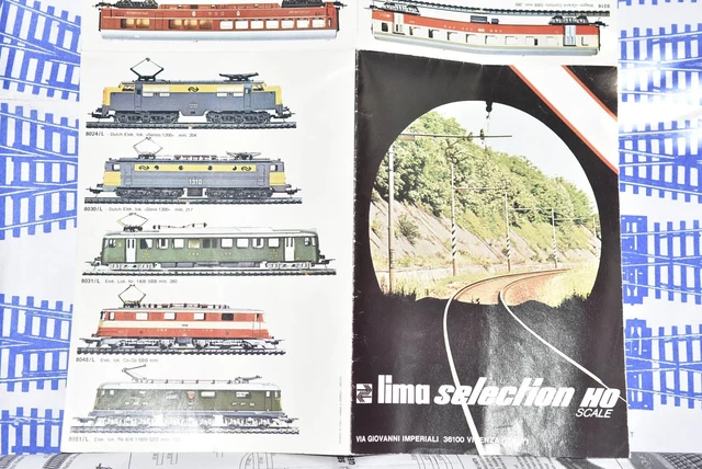 LIMA SELECTION HO Scale. Fold Out Leaflet. Approx A2 Size £10.00 ...