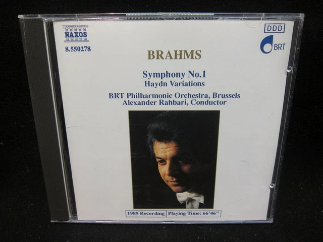 BRAHMS - SYMPHONY No. 1 / Haydn Variations - Near Mint - New Case!!!!! $11.00 - PicClick AU