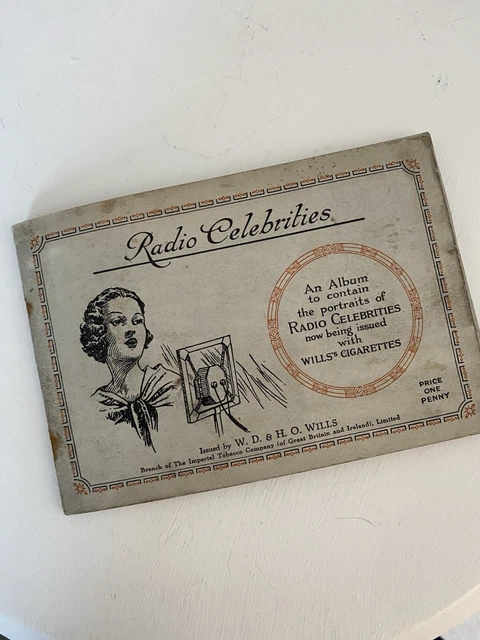 WILLS CIGARETTE CARDS Radio Celebrities 1930s complete £7.58 - PicClick UK