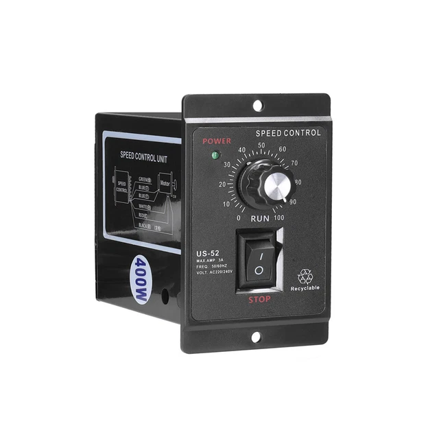 AC 220V 50HZ Digital Adjustable Stepless Single Phase Motor Speed ...