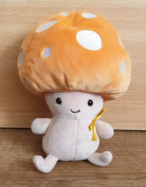 Jellycat Fun Guy Ozzie Orange Mushroom Soft Plush Toy 7 £13 99