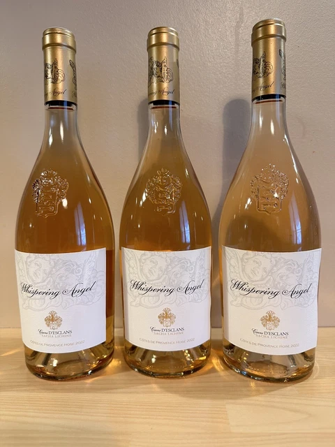 CÔTES DE PROVENCE Whispering Angel Château D'esclans 2022 (3 Bouteilles ...