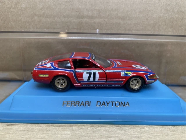 VEREM DIECAST 1/43 Rare Ferrari 365 Gtb/4 Daytona 1974 Le Mans Toy Car Model £7.50 - PicClick UK