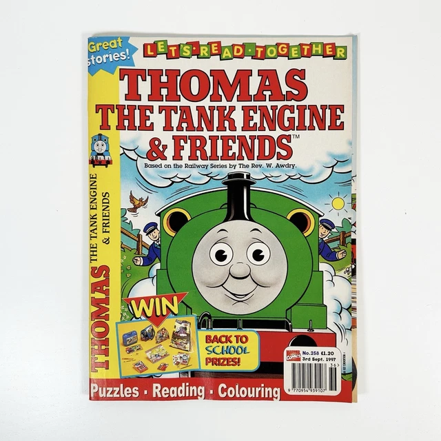 VINTAGE THOMAS THE Tank Engine & Friends Magazine No 258 Comic 1997 ...