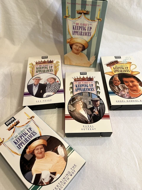 KEEPING UP APPEARANCES BBC Box Set 4 VHS 2000 NTSC British Comedy ...