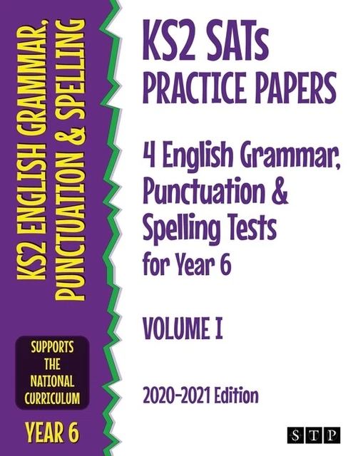 KS2 SATS PRACTICE Papers 4 English Grammar, Punctuation And Spelling ...