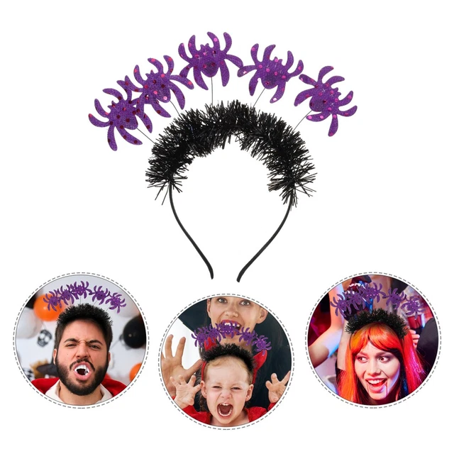 HALLOWEEN HEADBANDS CARNIVAL Party Spider Hair Band Cosplay Hair ...