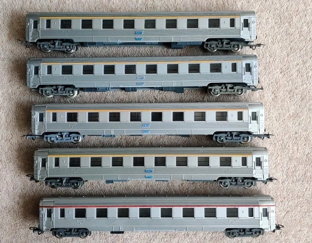 JOUEF SNCF INOX Budd Bogie Coaches £31.92 - PicClick UK