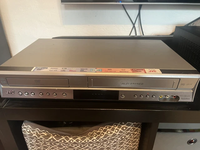 JVC HR-XV45SEK VHS VCR DVD Cassette Recorder Player Combi - Silver ...