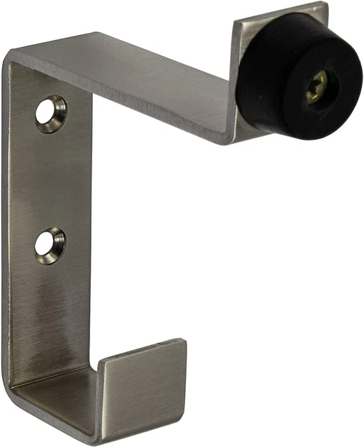 GEDOTEC TAMPON DE Porte Mur Crochet vestiaire pour Manteau Inox Mat ...