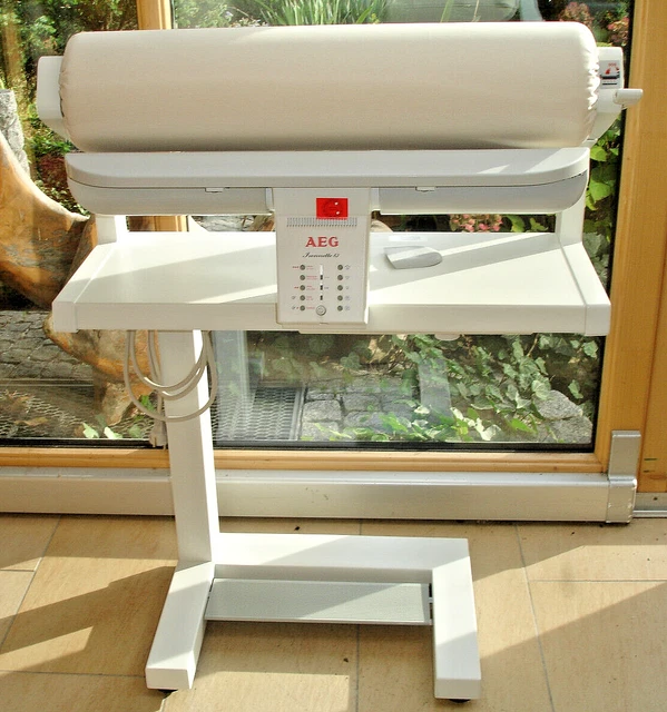 PFAFF AEG IRONETTE 67 Klapp Bügelmaschine 560 Steam Ironer M. Dampf ...
