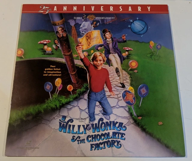 1971 CHARLIE AND The Chocolate Factory Laser Disc 1996 Widescreen ...