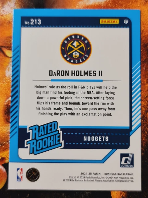 2024-25 DONRUSS #213 DaRon Holmes II Red Wedges $2.99 - PicClick AU