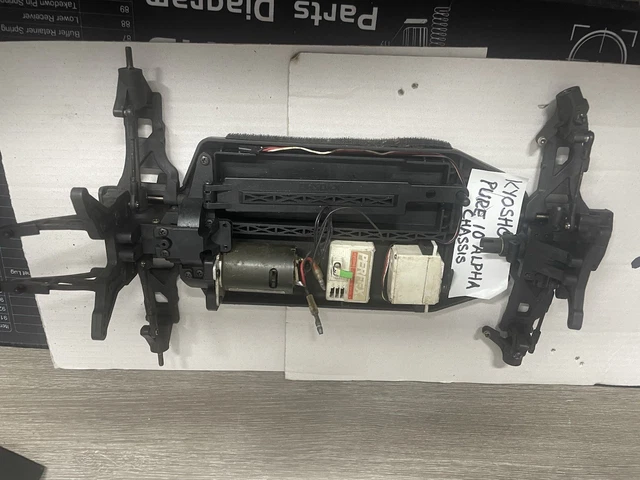 RADIO CONTROLLED CHASSISKOYOSHO RC Car Pure 10 Alpha £26.70 - PicClick UK