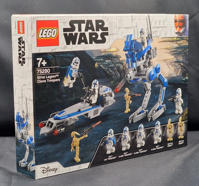 LEGO STAR WARS 75280 501st Legion Clone Troopers Battle Pack New Sealed ...
