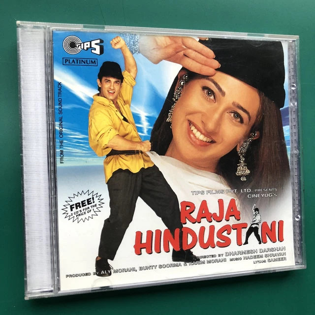 BANDE ORIGINALE SHRAVAN Sameer RAJA HINDUSTANI Bollywood CD Aamir Khan ...