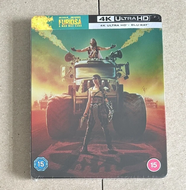FURIOSA: A MAD Max Saga Steelbook 4K Ultra HD + Blu-Ray $89.95 - PicClick AU