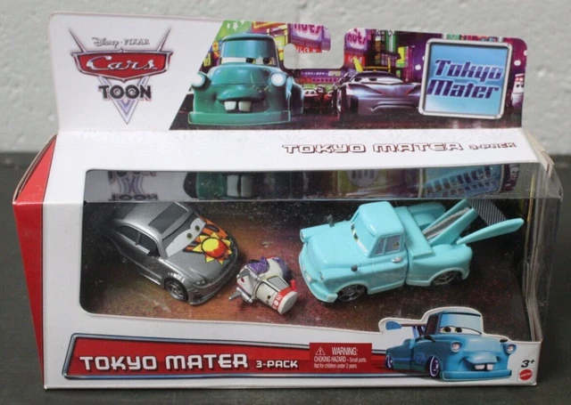 DISNEY PIXAR CARS Toon Tokyo Mater 3-pack with Teki and Manji Exclusive ...