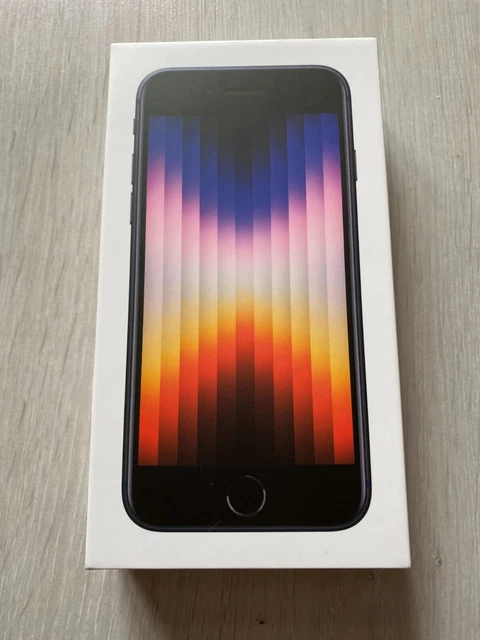 APPLE IPHONE SE 64 Go 2022 3Ème Génération 5G A2783 Noir Neuf Scelle ...