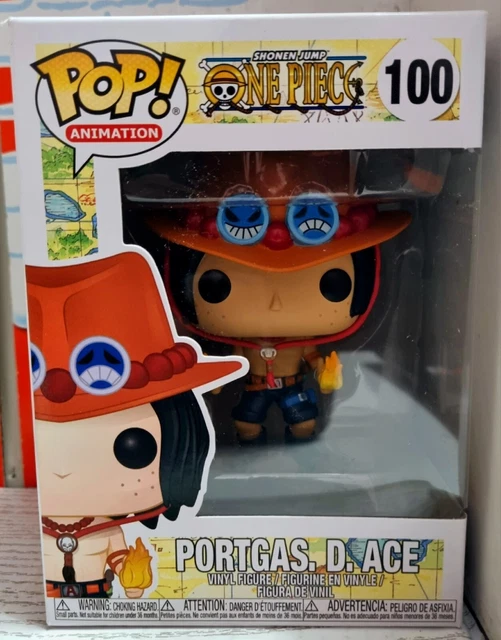 FUNKO POP ANIMATION One Piece Portgas D. Ace #100 Vinyl Figure Nuovo ...