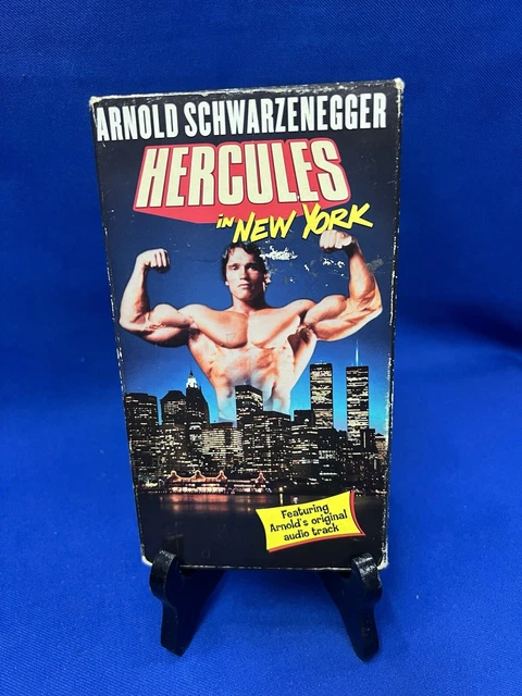 ARNOLD SCHWARZENEGGER HERCULES in New York VHS Original 1969 RARE £32. ...