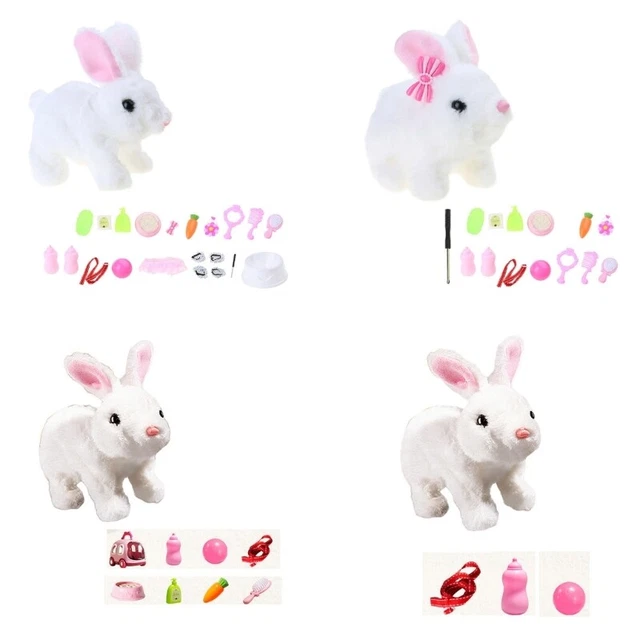 WALKING RABBIT ELECTRIC Plush Toy Toddler Crawl Learning Simulation ...