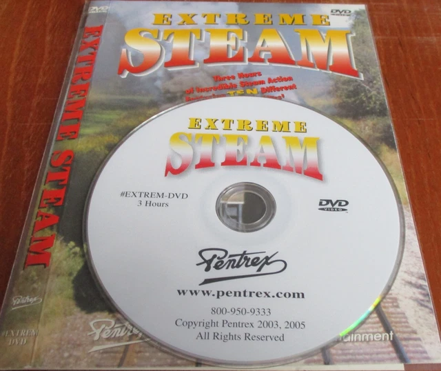 EXTREME STEAM FEATURING 10 Different Steam Locomotives DVD £20.00 ...