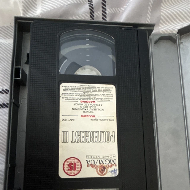 POLTERGEIST III EX rental vhs £5.44 - PicClick UK