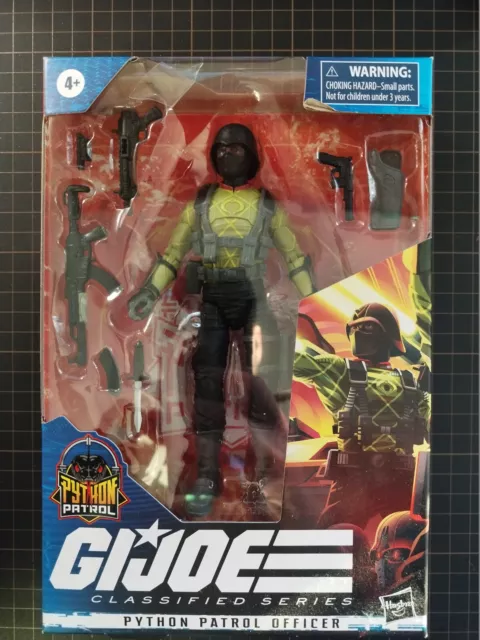 GIJOE CLASSIFIED SERIES Cobra officer Python Patrol figurine Hasbro EUR ... GIJOE CLASSIFIED SERIES Cobra officer Python Patrol figurine Hasbro EUR ...