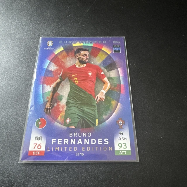 MATCH ATTAX UEFA Euro 2024 Bruno Fernandes Master Limited Edition ...