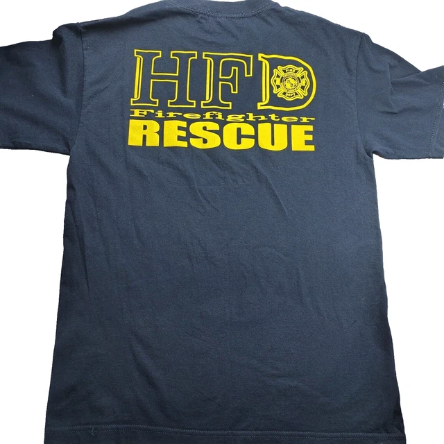 HAWAII FIRE DEPARTMENT Mens T-shirt Size Medium Blue Search And Rescue ...