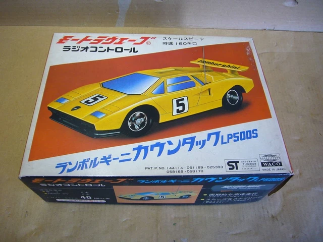 WACO MOTORWAVE RADIO Control Lamborghini Countach LP0S mit Umkarton ...