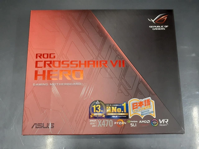 ASUS ROG CROSSHAIR Vii Hero motherboard £224.01 - PicClick UK