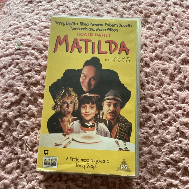 MATILDA VHS VIDEO PG Roald Dahl. Film By Danny Devito £1.75 - PicClick UK