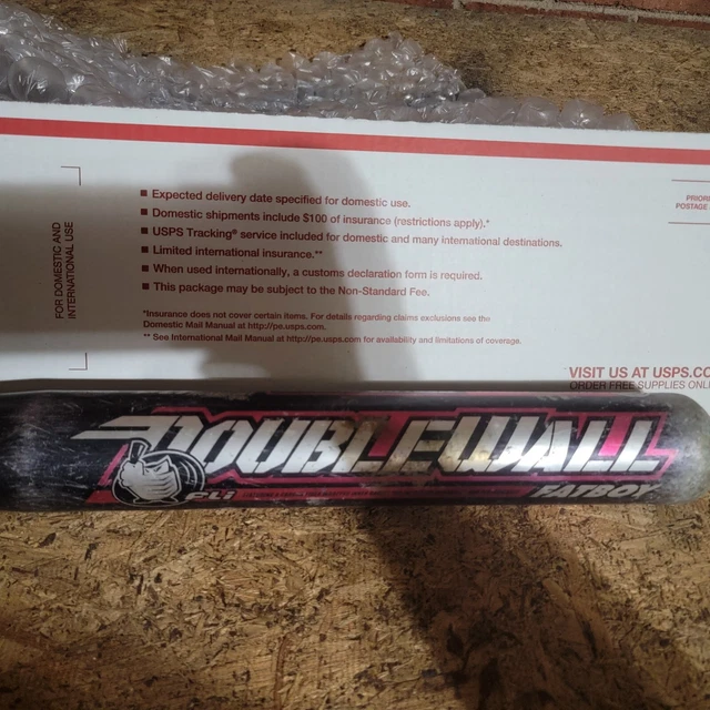 DEMARINI FATBOY DOUBLEWALL Softball Bat 34in 24oz Rare FLI ASA 2000 ...