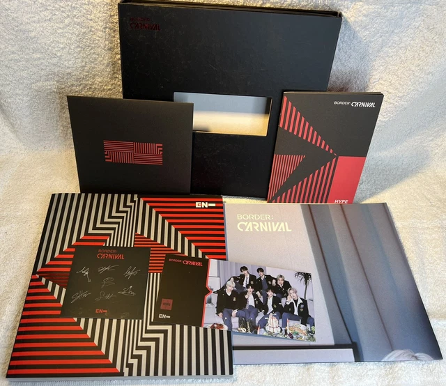 ENHYPEN - [BORDER : CARNIVAL] Album CD + affiche/on + livre photo ...