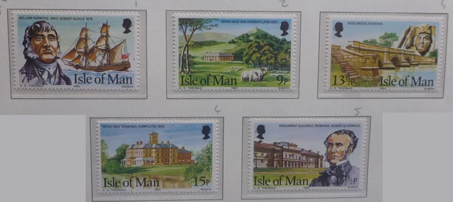 ISLE OF MAN 1980 Manx Pioneers Set 5 Mint Stamps EUR 3,67 - PicClick FR