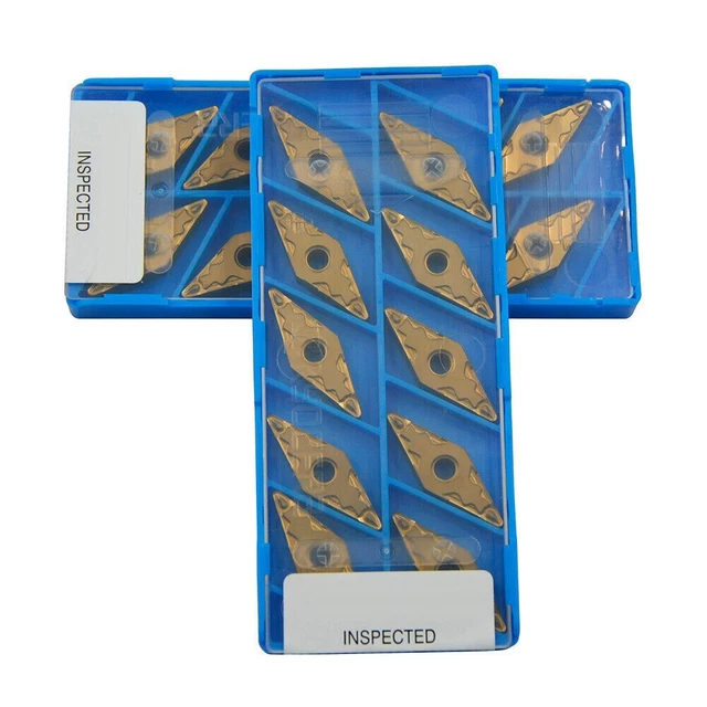 10 PI CES INSERTS durables en carbure VNMG160408HQ pour semi-finition et finiti EUR 37,00 ...