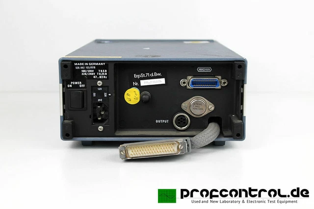 R&S UVZ UNIVERSAL Test Point Selector 16 Channels Max. 250V 1A With IEC ...