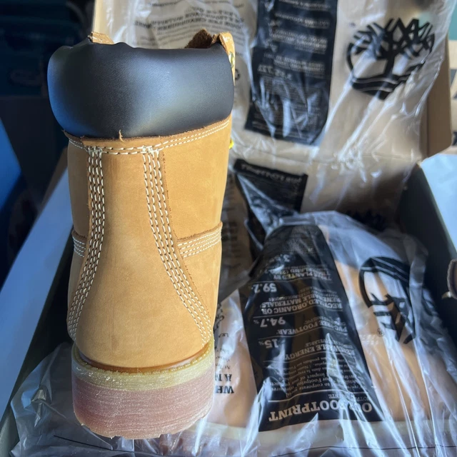 TIMBERLAND MEN'S 6 Inch Premium Waterproof Wheat Boots - US Men’s Size ...