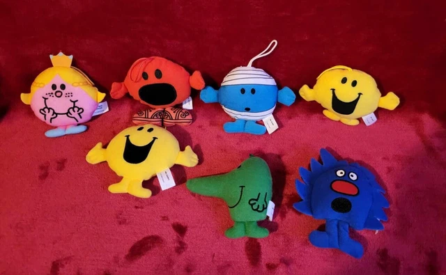 MR MEN LITTLE Miss Plush Soft Toy McDonald's Happy Meal Bundle £6.49 ...