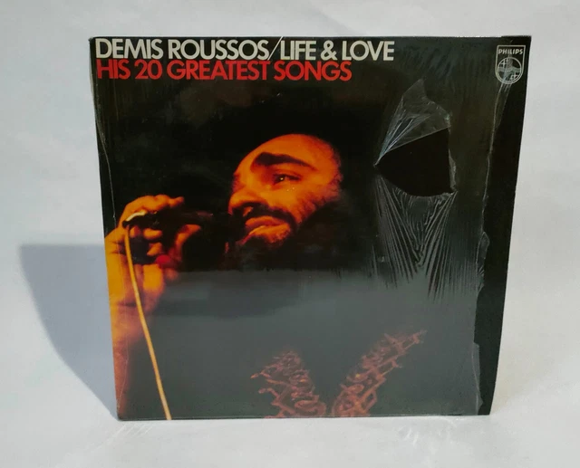 DEMIS ROUSSOS/LIFE & Love - His 20 Greatest Songs - Music Vinyl Record ...