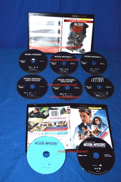 MISSION IMPOSSIBLE DEAD Reckoning 7-Movie Collection 4K EUR 16,18 ...